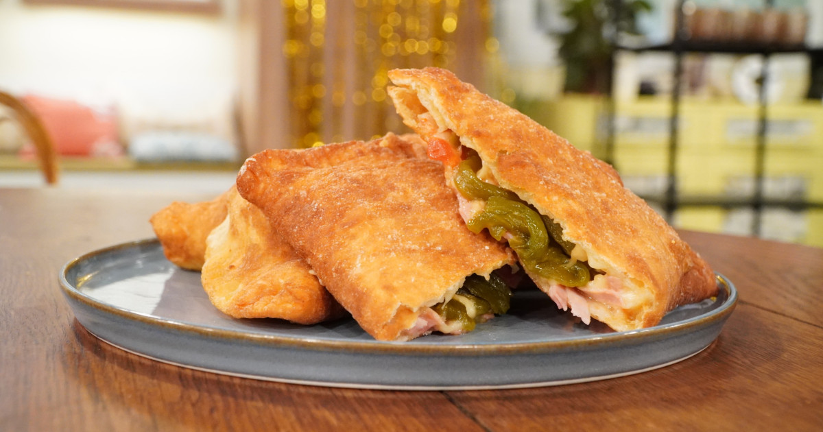 Aprendé a cocinar calzone frito | Canal 9