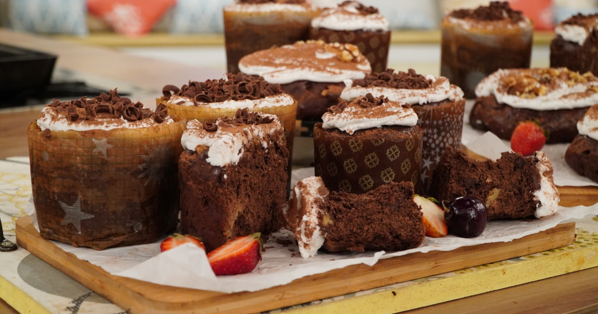 Sorprende en navidad con este mini pan dulce de chocolate | Canal 9