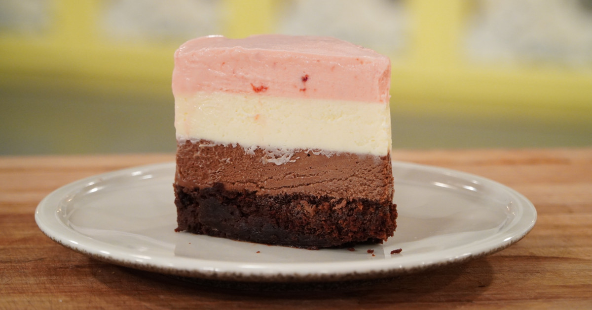 Torta tricolor helada especial para el calor | Canal 9