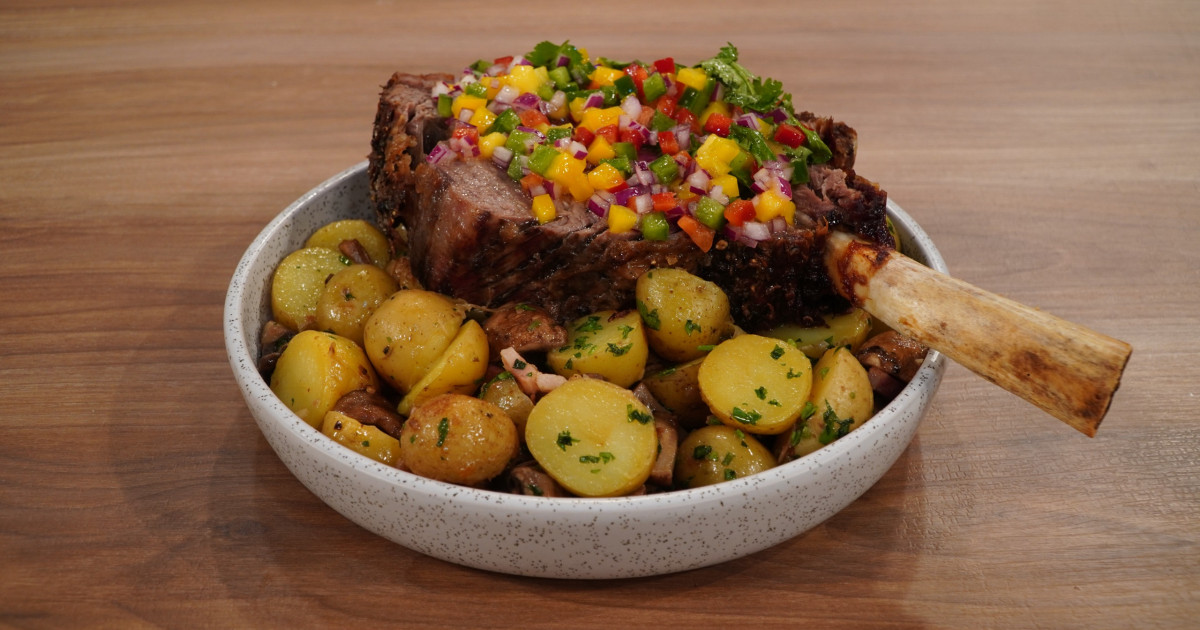 Aprendé a cocinar un rack de ojo de bife exquisito | Canal 9
